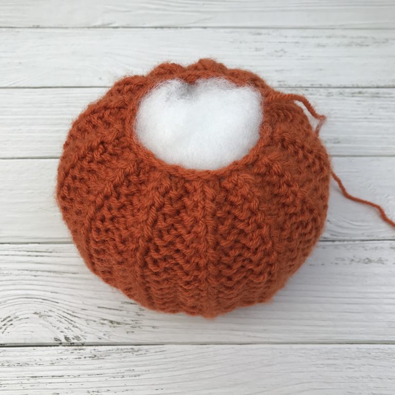 Free Pumpkin Knitting Pattern - Bibbity Bobbity Pumpkins