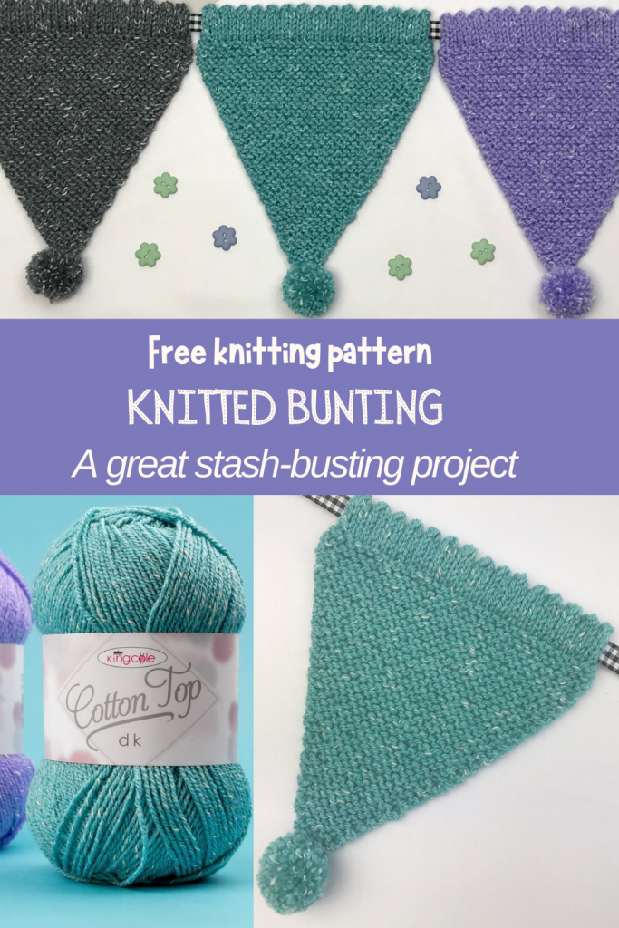 Knitting Pattern For Bunting Knitted Bunting | Wild Daffodil