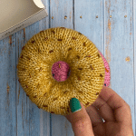 Free Donut Knitting Pattern - how to knit a Donut