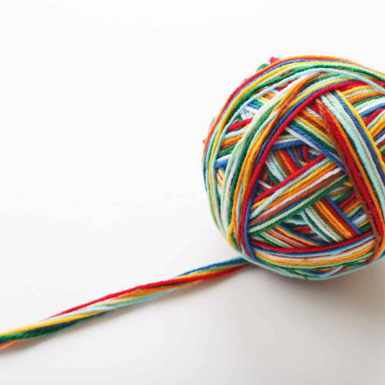 How to use yarn double in knitting or crochet