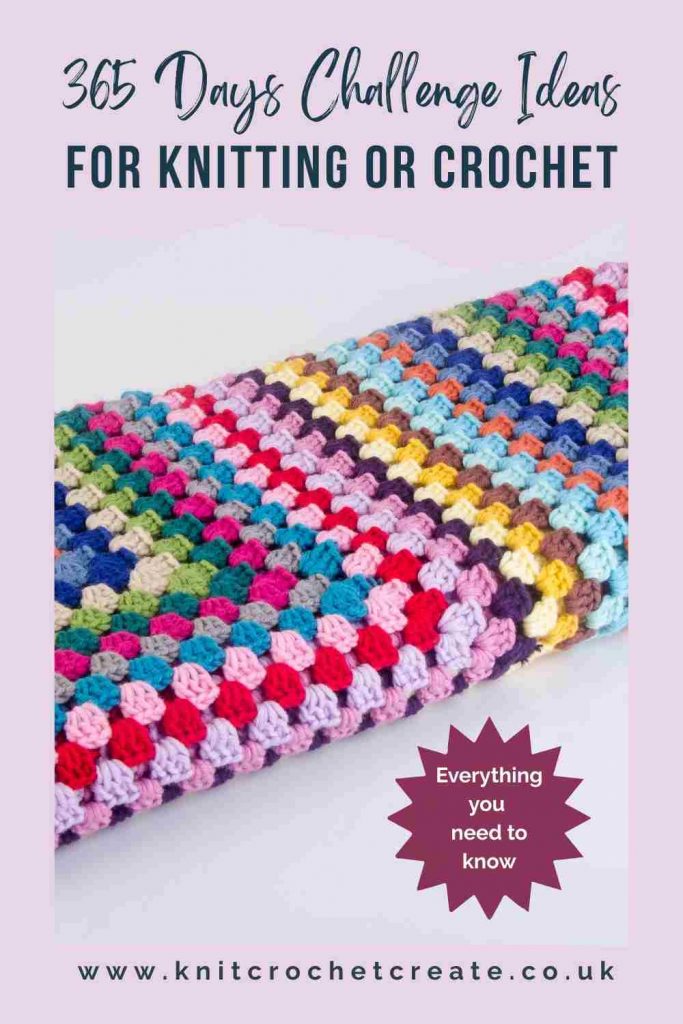 365 Day Challenge Ideas For Knitting Or Crochet