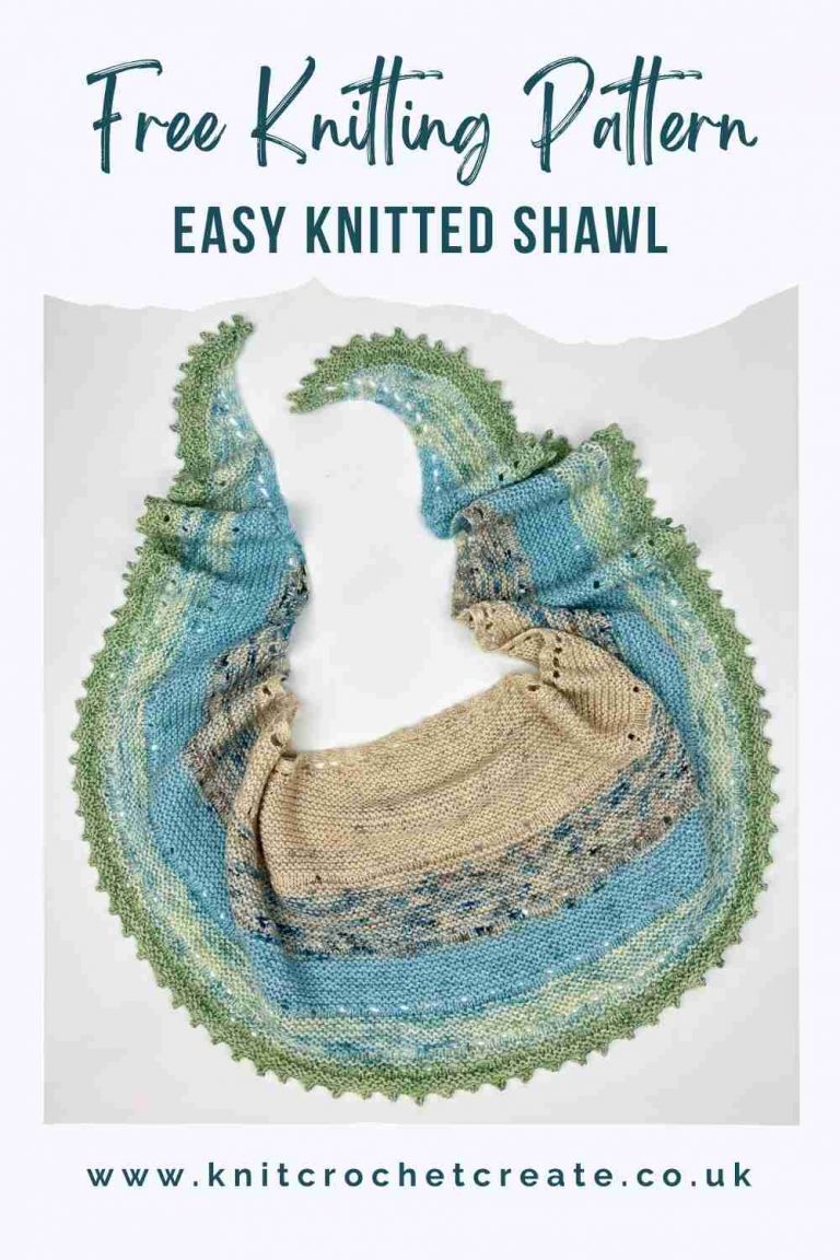 Easy Knitted Shawl Pattern Free